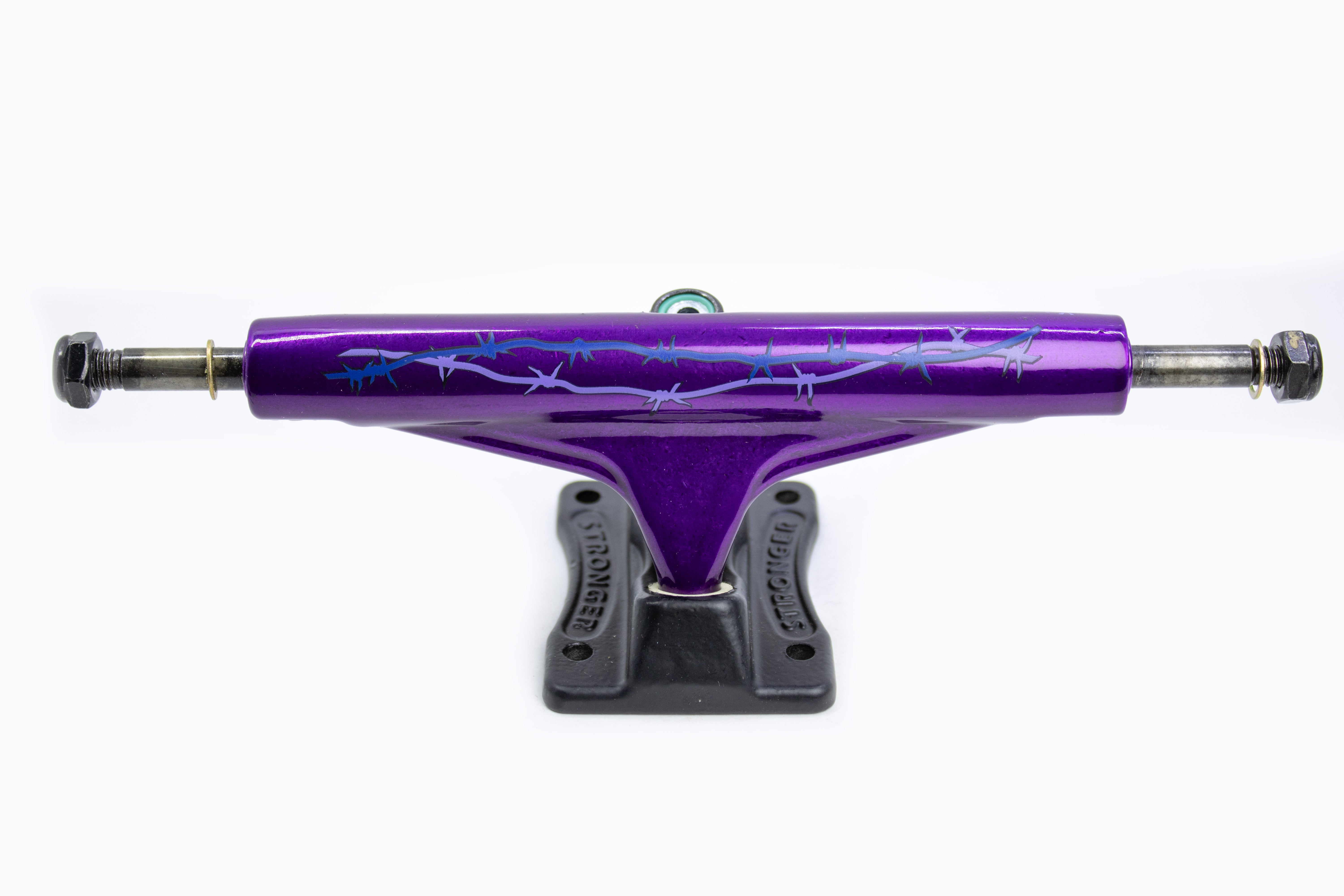 TRUCK STRONGER SKATE PRO MODEL ARAME - ROXO 159MM – Minha loja